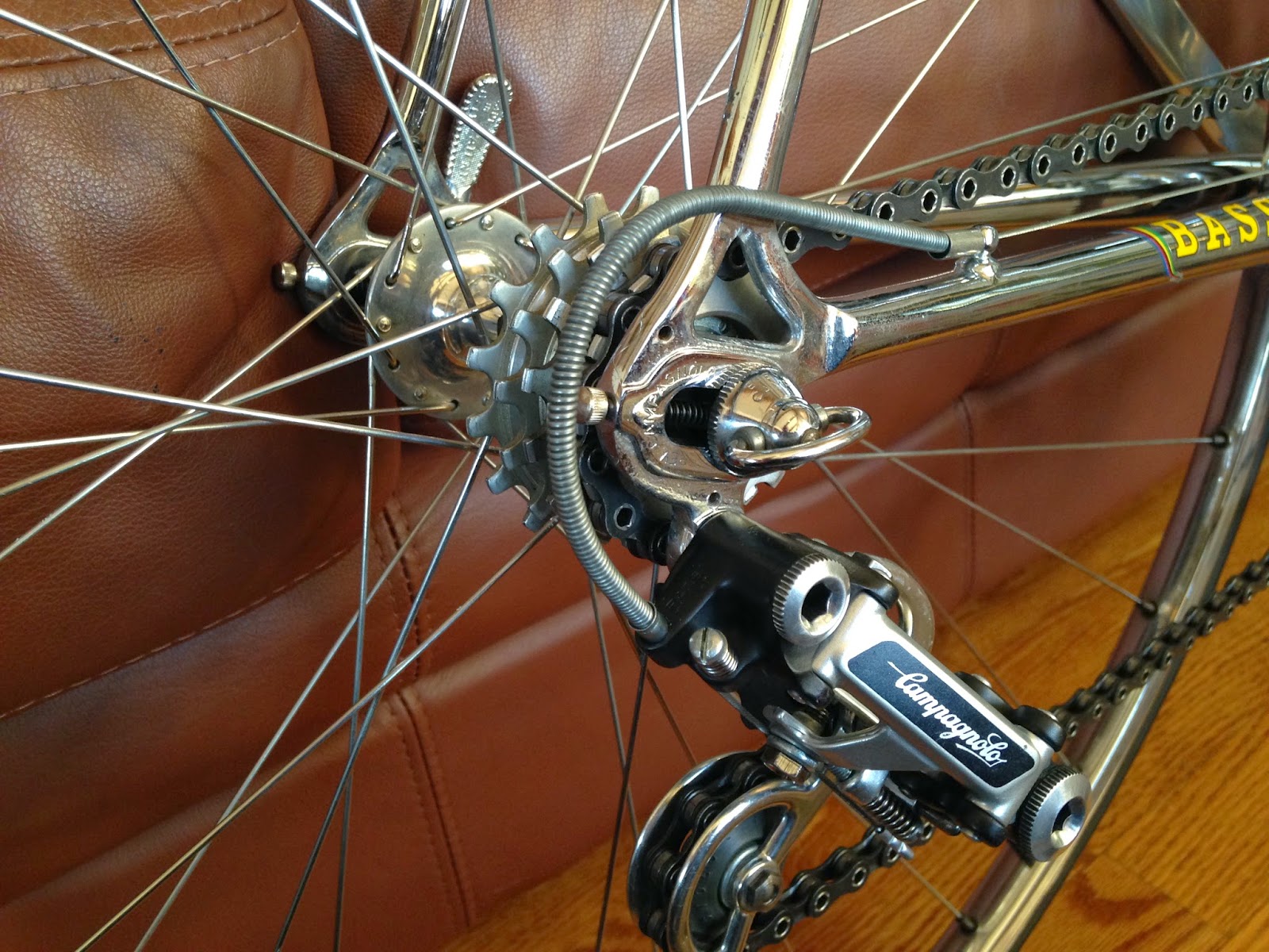 Velo Classics: Basso Gap 1981 - All Chrome, Fully Pantographed Weight ...